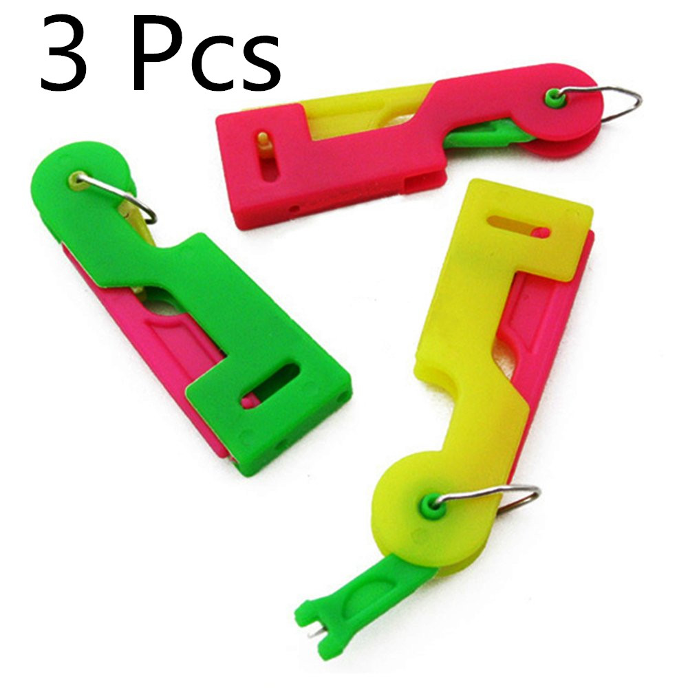 3 Pcs Threading Tool Needle Threader Thread Device Automatic Needle ...